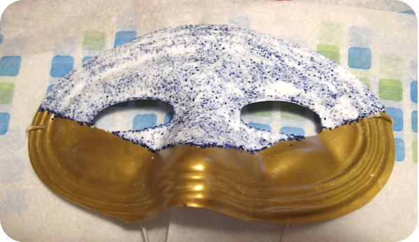 DIY: Easy Feather & Glitter Mask | Neon Rattail