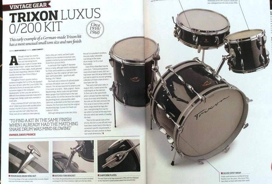 Trixon / Vox Drums: 1952-1966 Trixon/Vox Drums