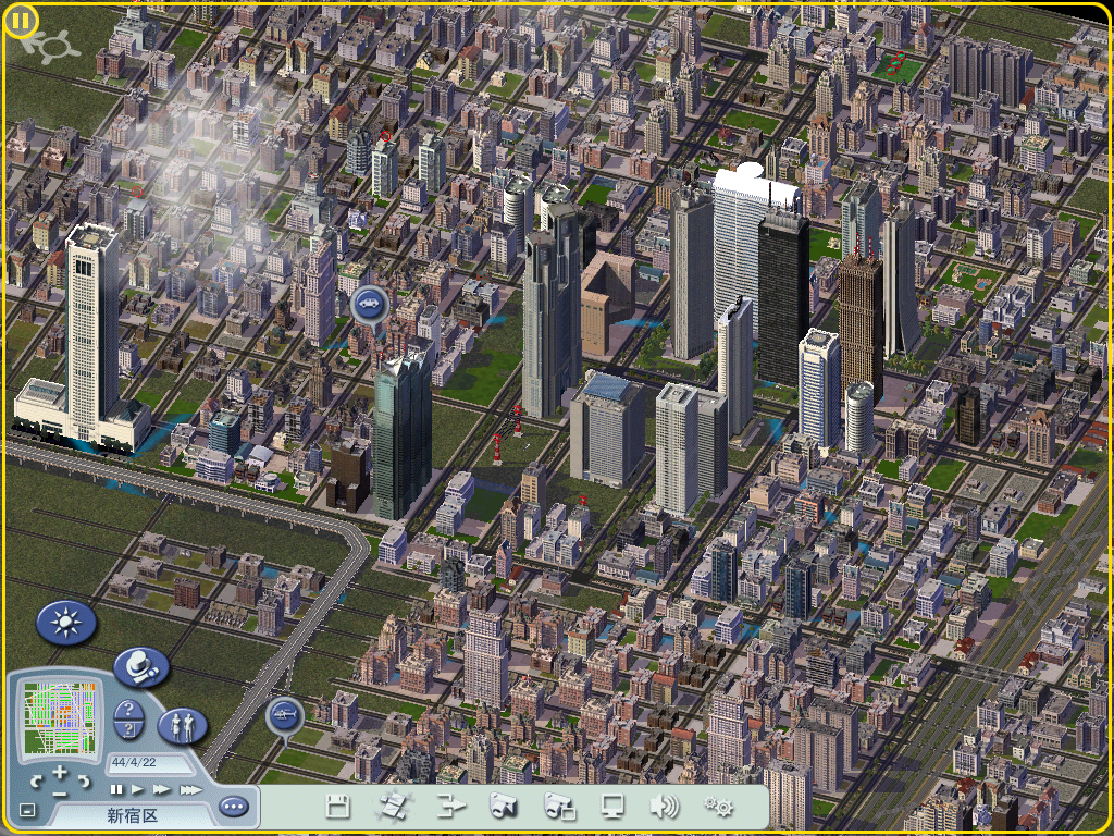 NEXT 2015 START: SIMCITY 4 TOKYO シムシティ4の東京新宿区 (Shinjuku Ward, Tokyo in ...