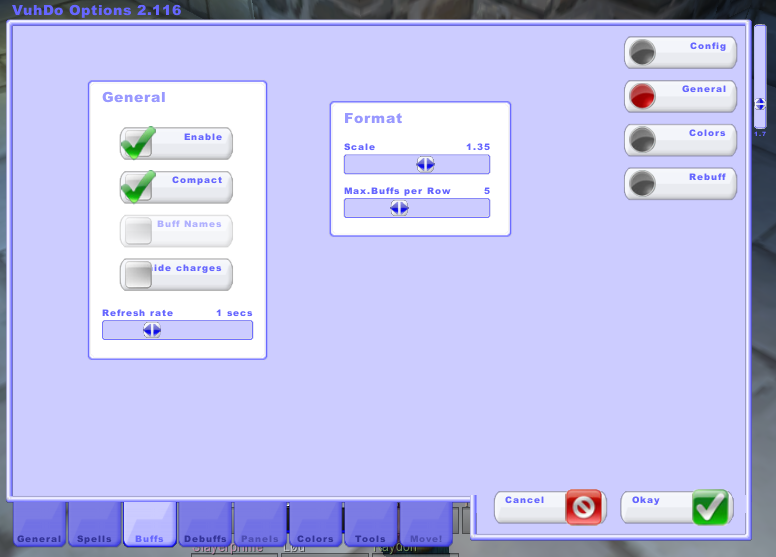 Vuhdo Guide: Vuhdo Setup Walkthrough