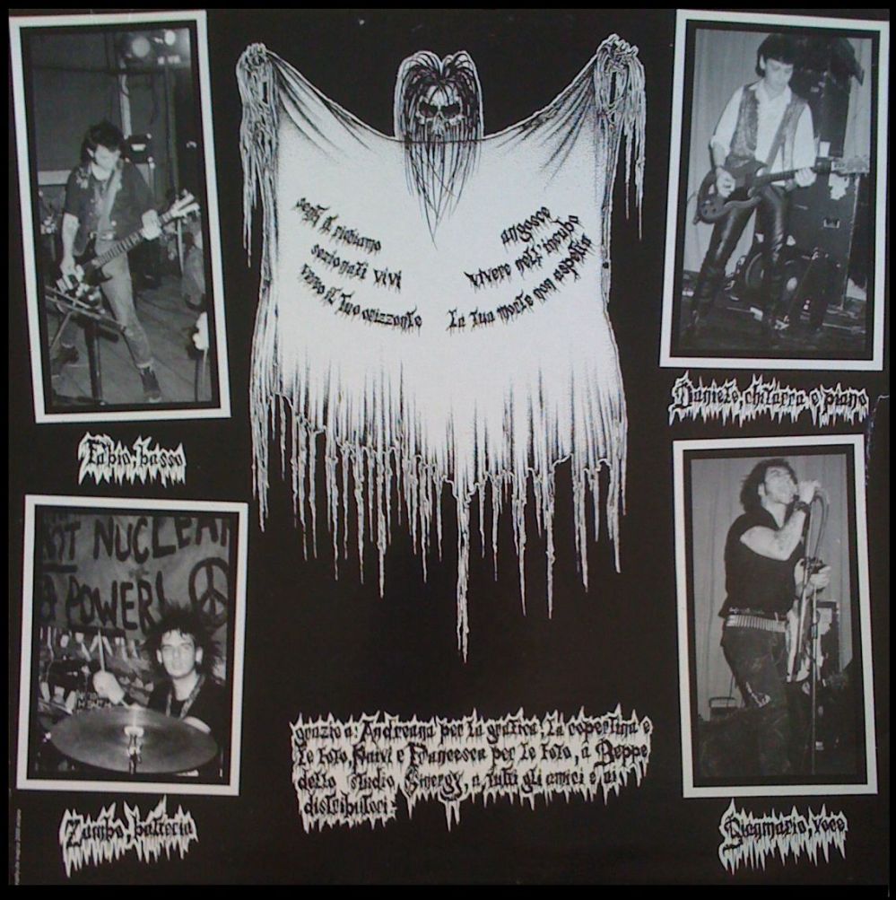 hardcore punk: WRETCHED - La Tua Morte Non Aspetta 12"EP (1986)