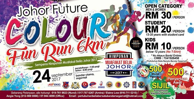 JOHOR FUTURE COLOUR FUN RUN 6KM