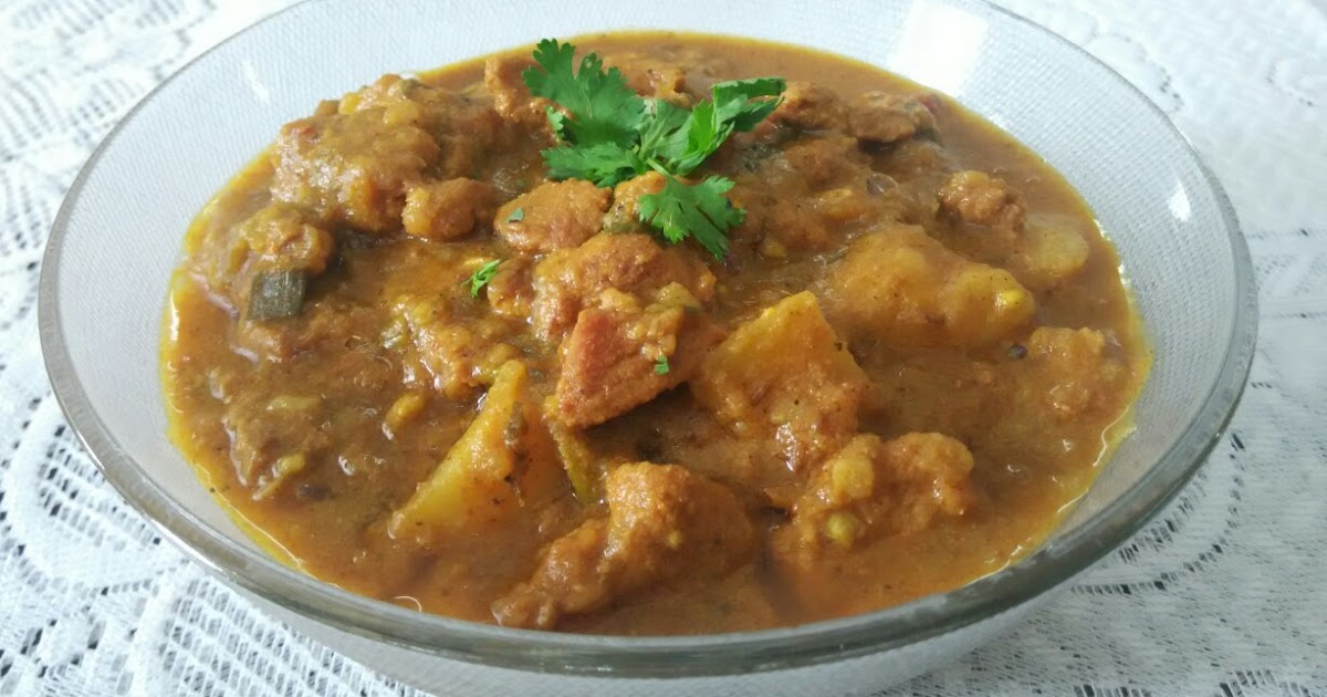 Violet's Cooking: Mutton Potato curry