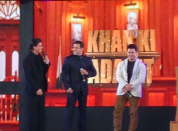 THE THREE KHANS OF THE BOLLYWOOD SALMAN KHAN, SHAHRUKH KHAN & AMIR KHAN ...
