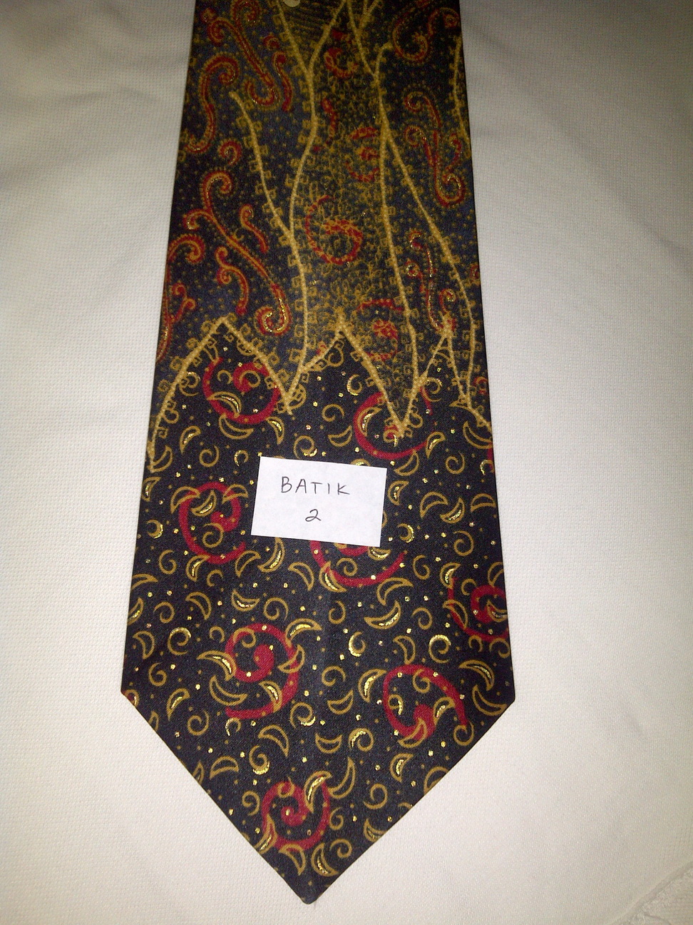 Indonesia Batik Tie