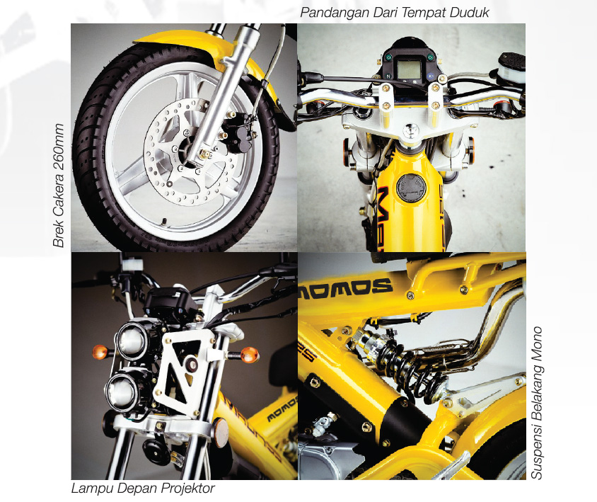 motorcycle you like: MOMOS MADASS 125