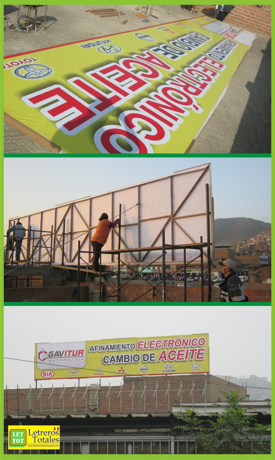 LETREROS TOTALES: junio 2013