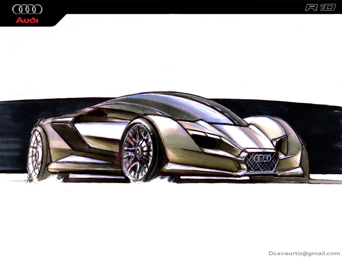 Audi R10 hypercar Concept | Computer Graphics Daily News