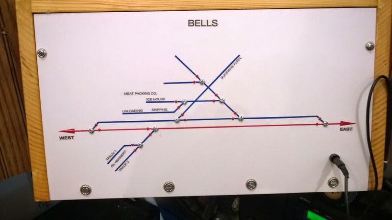 Texas & Pacific - Bonham Division in N Scale: Control Panel