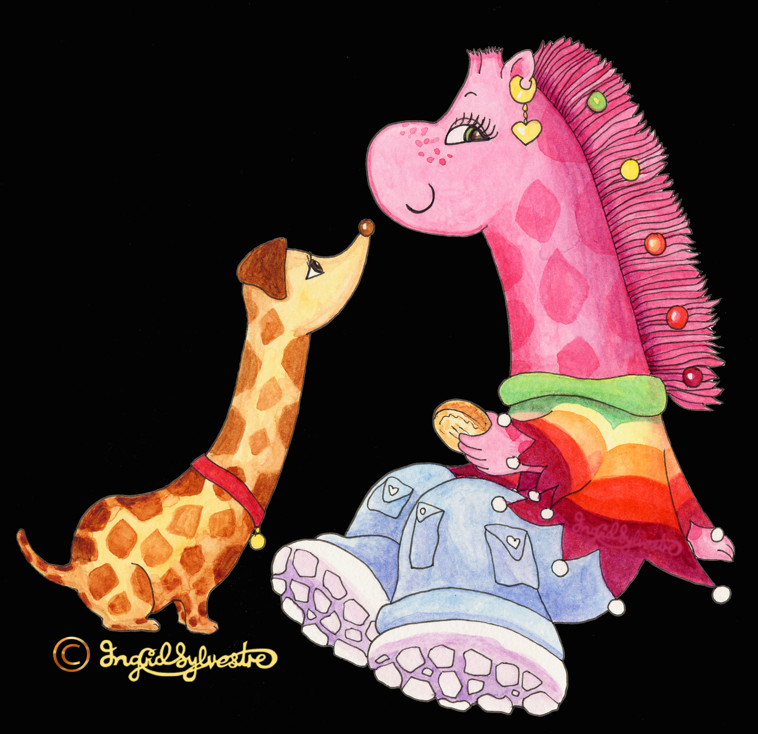 Nextra-terrestrial Giraffe