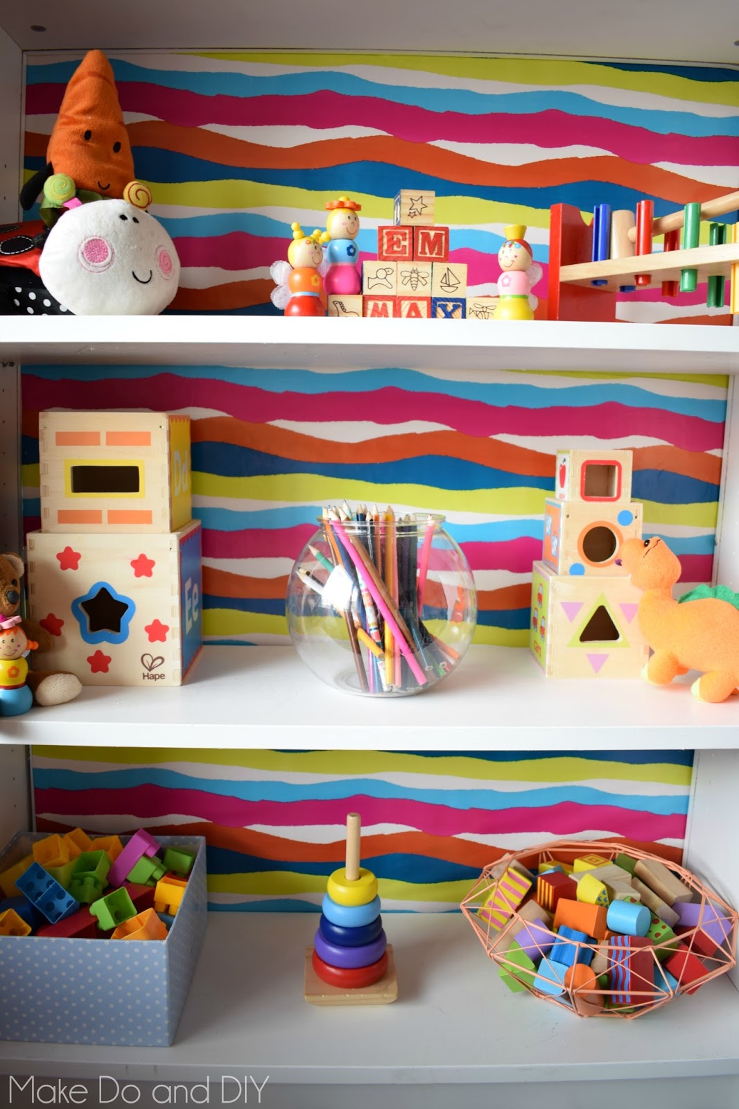 simple billy bookcase update ~ Make Do and DIY