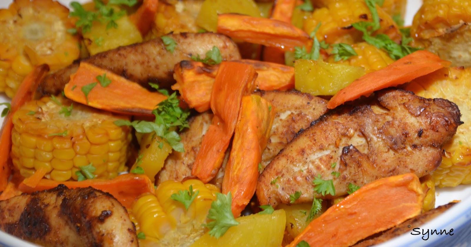 ganske enkelt: Kreolsk kylling i form