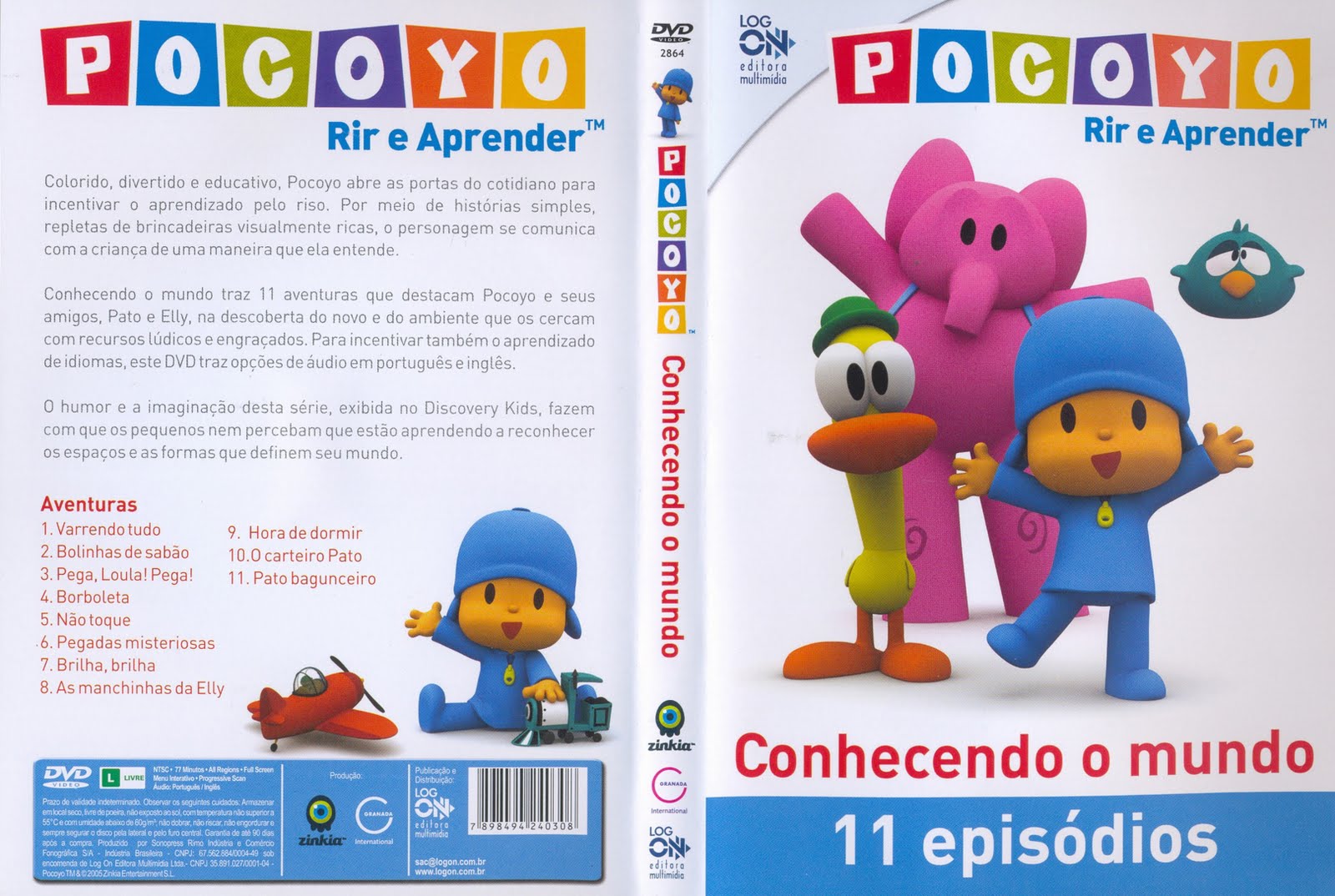 Pocoyo - Conhecendo O Mundo | Covers Filmes Capas de Filmes