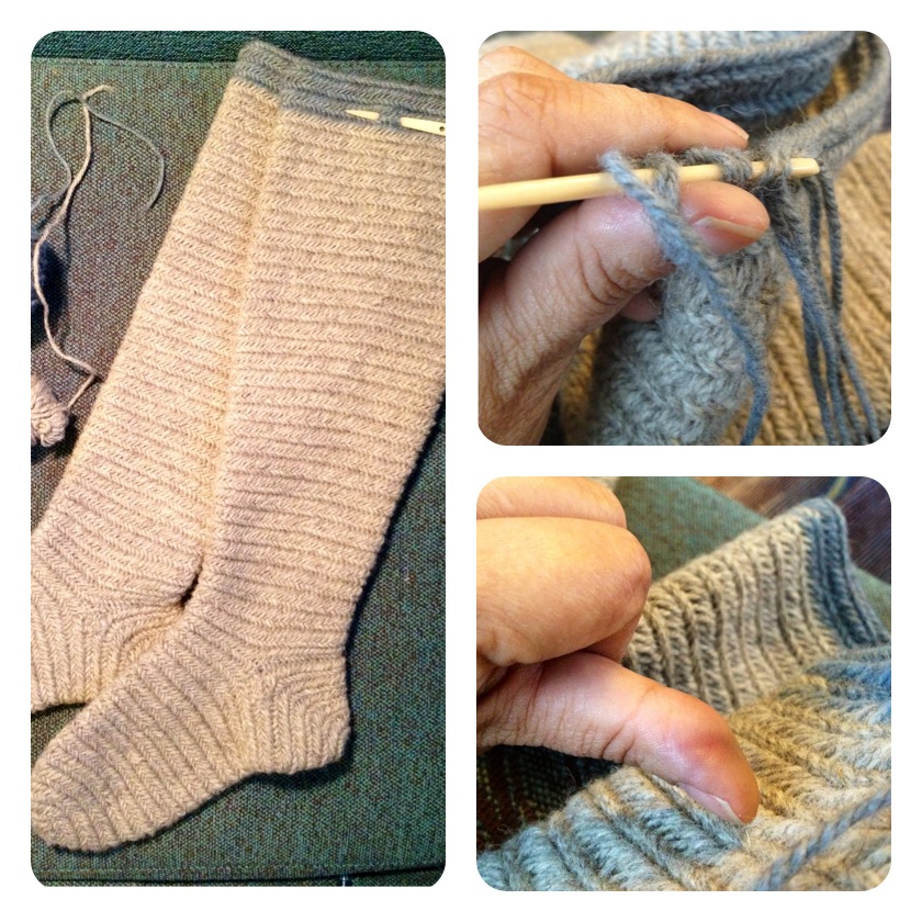 Vanhan vuoden lupaus: neulasukkaohje. As I promised : how to make a ...