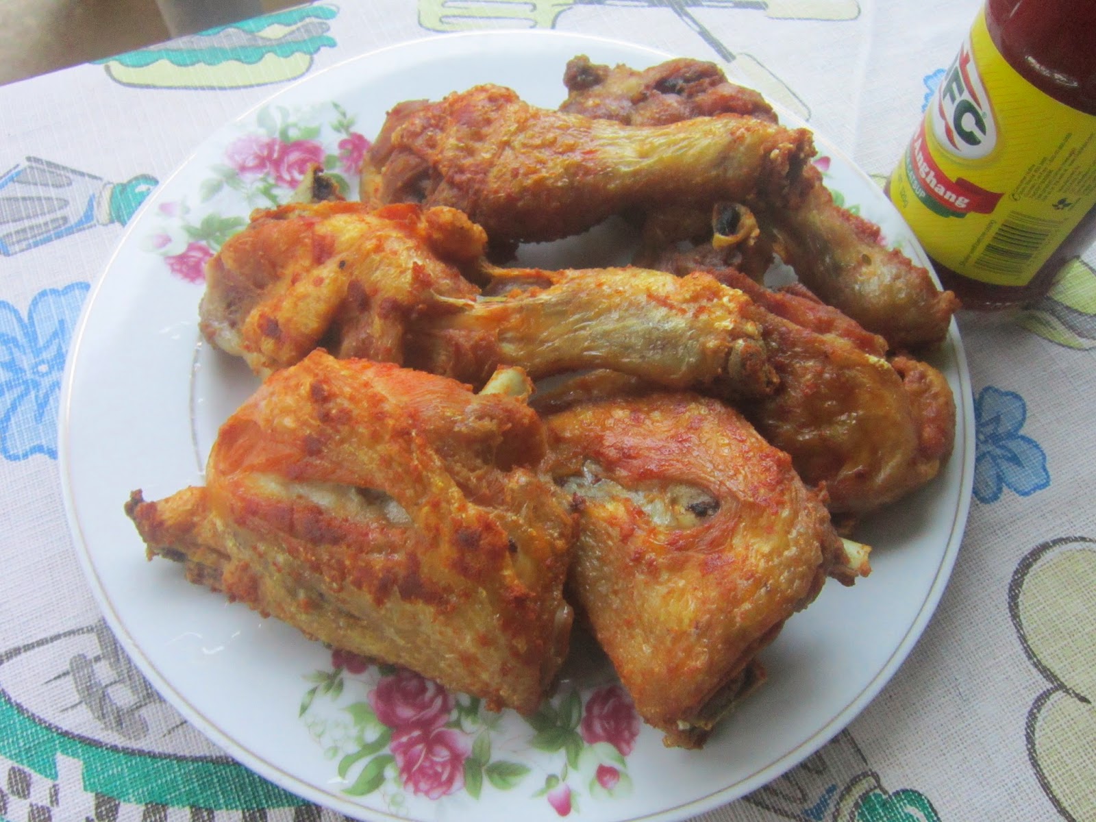 PINATISANG PRITONG MANOK