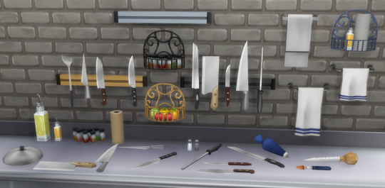 Clutter Your Kitchen Set #2 ~ Nathys Sims
