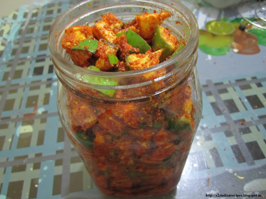 @ Best Maharashtrian Recipes : Mango Pickle