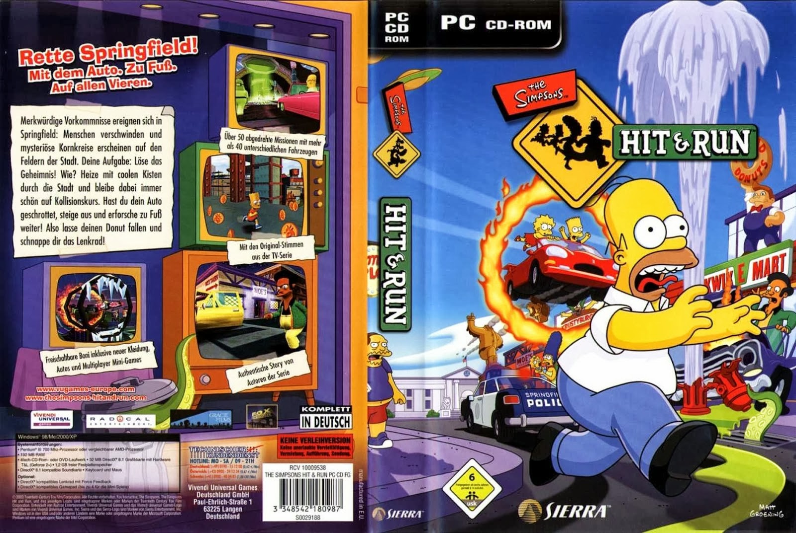 Movie Capas The Simpsons Hit E Run 8925