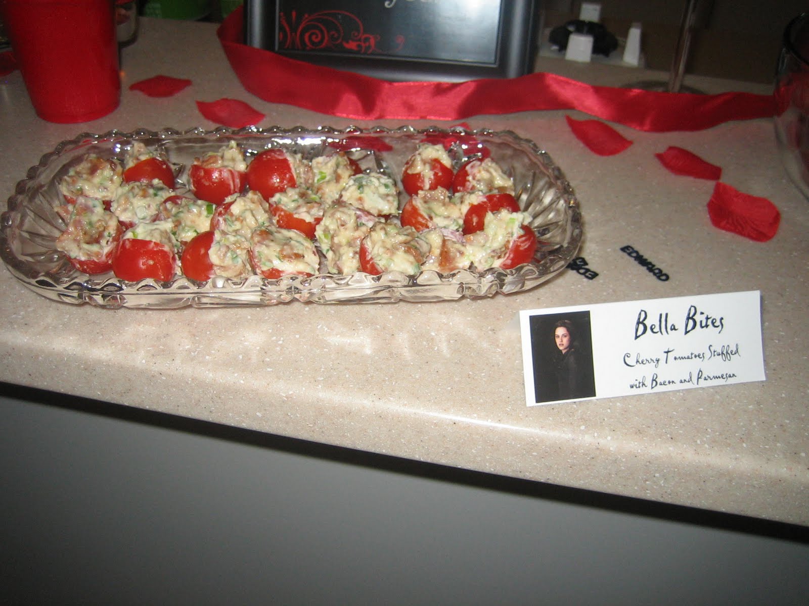 Twilighters Dream: Twilight Party Menu