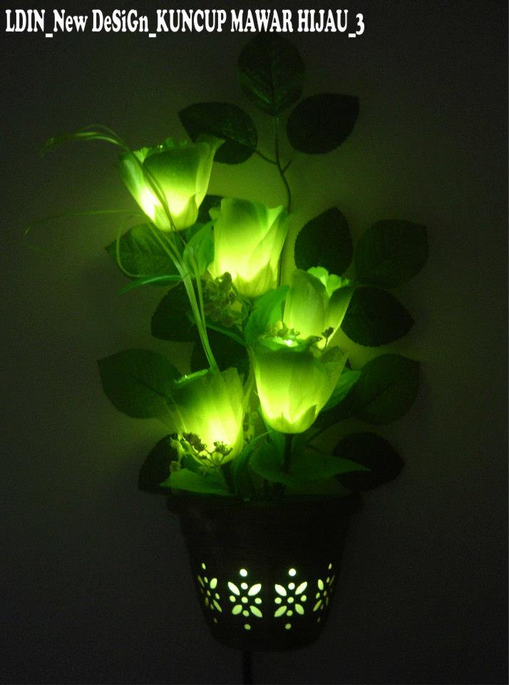 Jual Lampu Hias Bunga Dinding