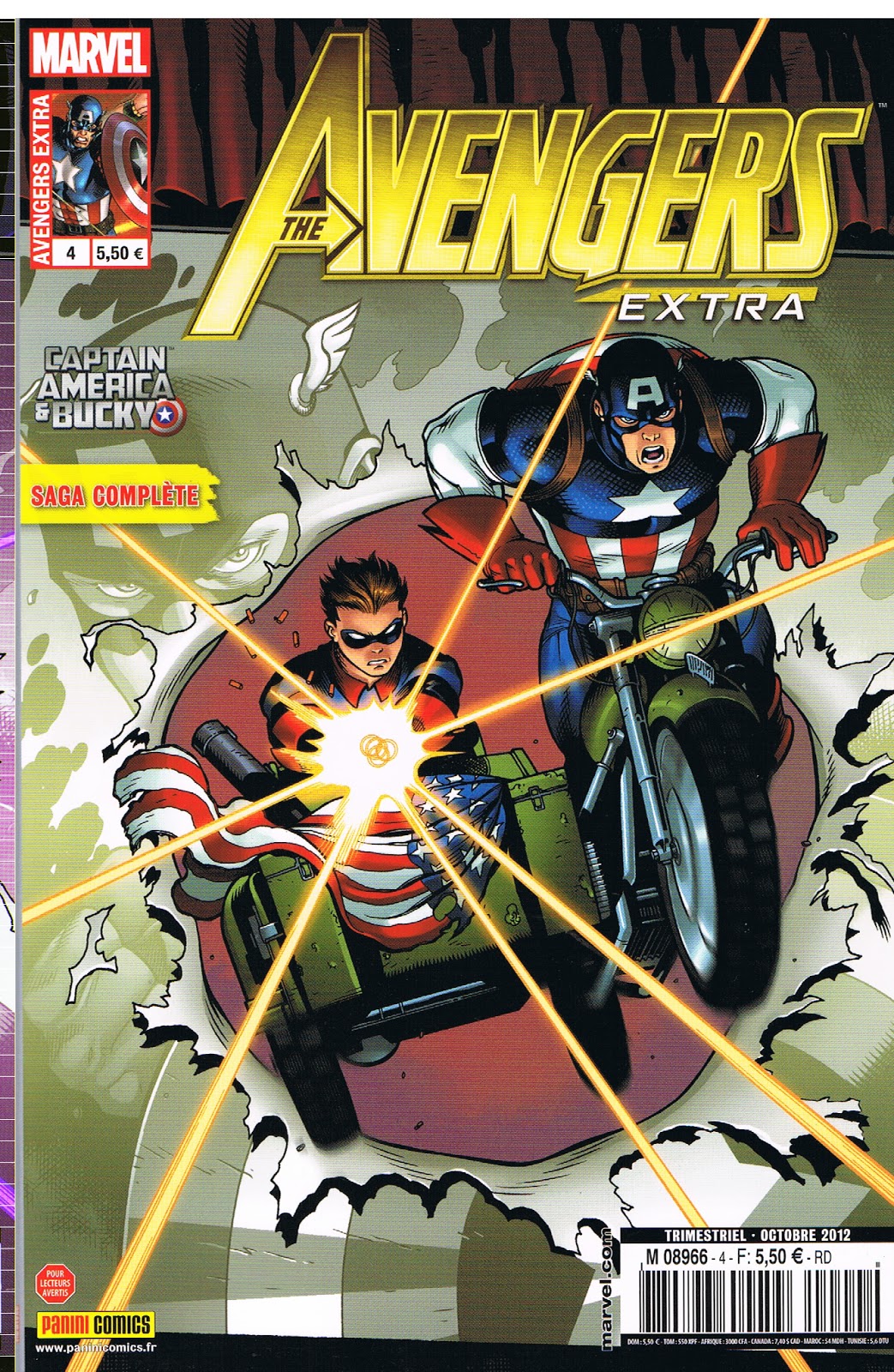 MIDALVERS 2.0, comics, ciné, jeux vidéos etc...: AVENGERS Extra 4," Cap ...