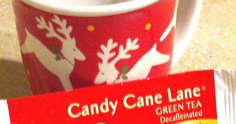 Celestial Seasonings Candy Cane Lane Green Tea Taste Test | A Relaxed Gal