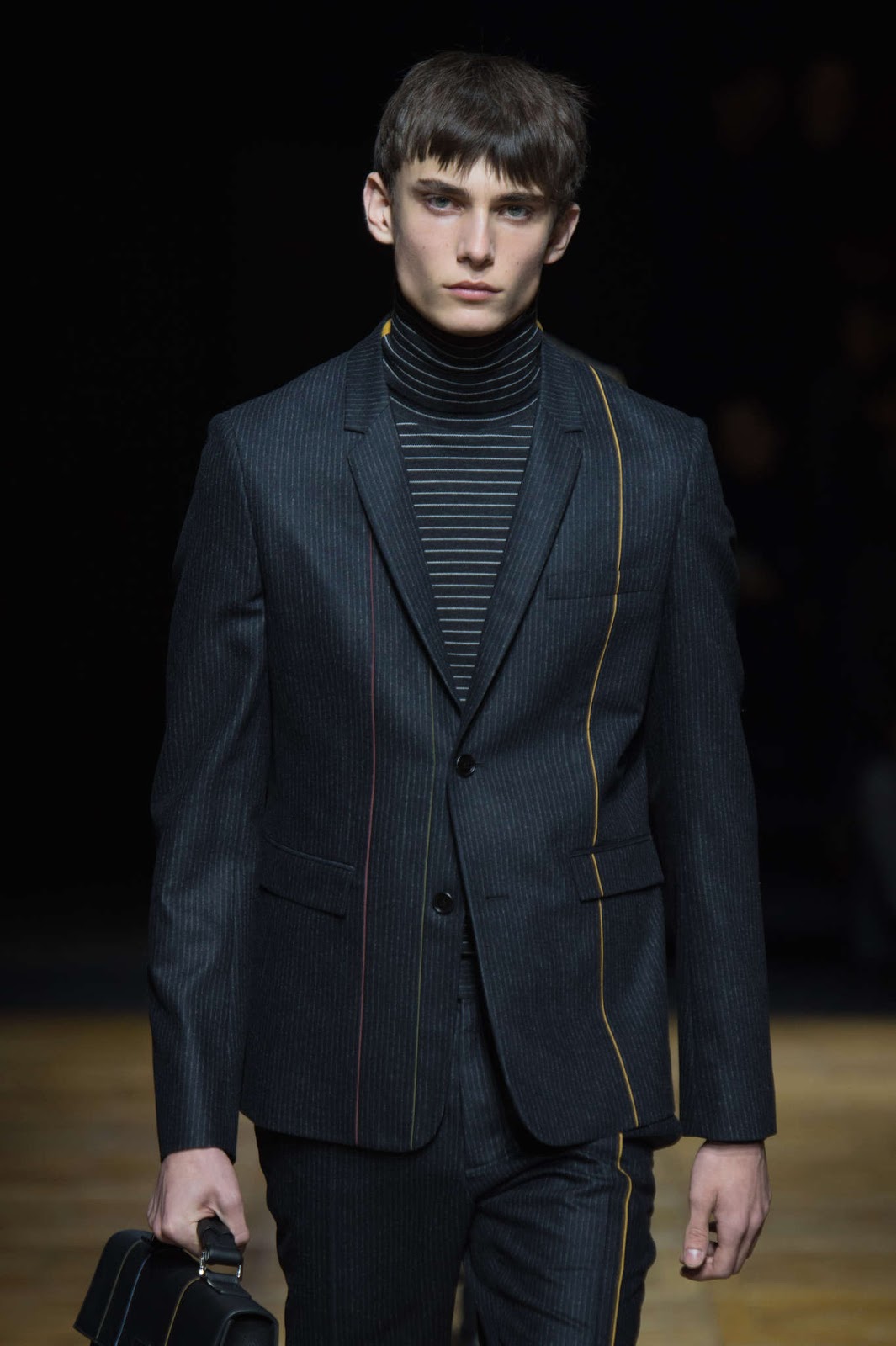Male Model Otaku: Kyle Mobus: Fall/Winter 2014-15 【New York/Paris】[2/9 ...