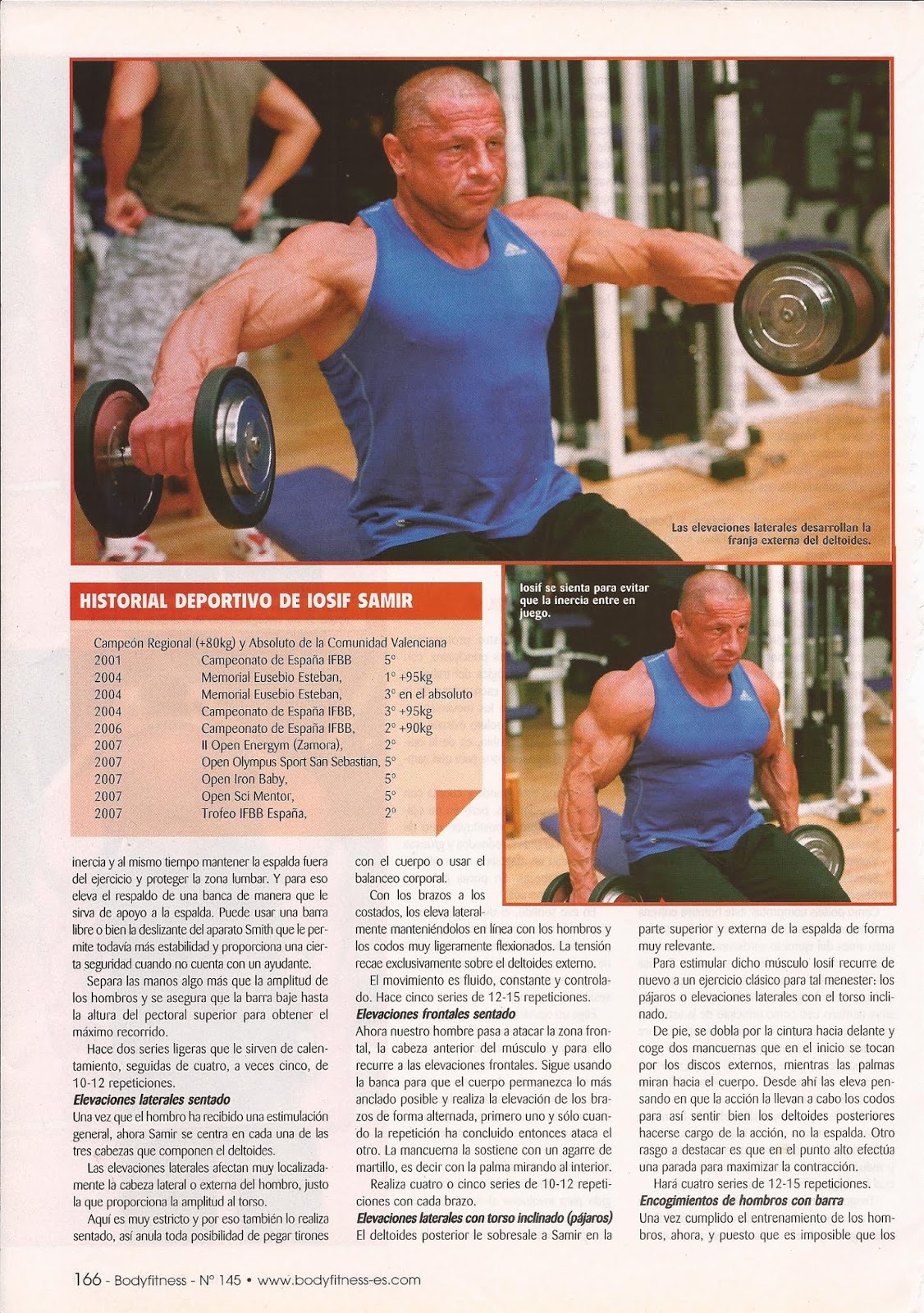 CULTURISMO EXTREME: LOS HOMBROS DEL INGENIERO...RUTINA DE DELTOIDES DE ...