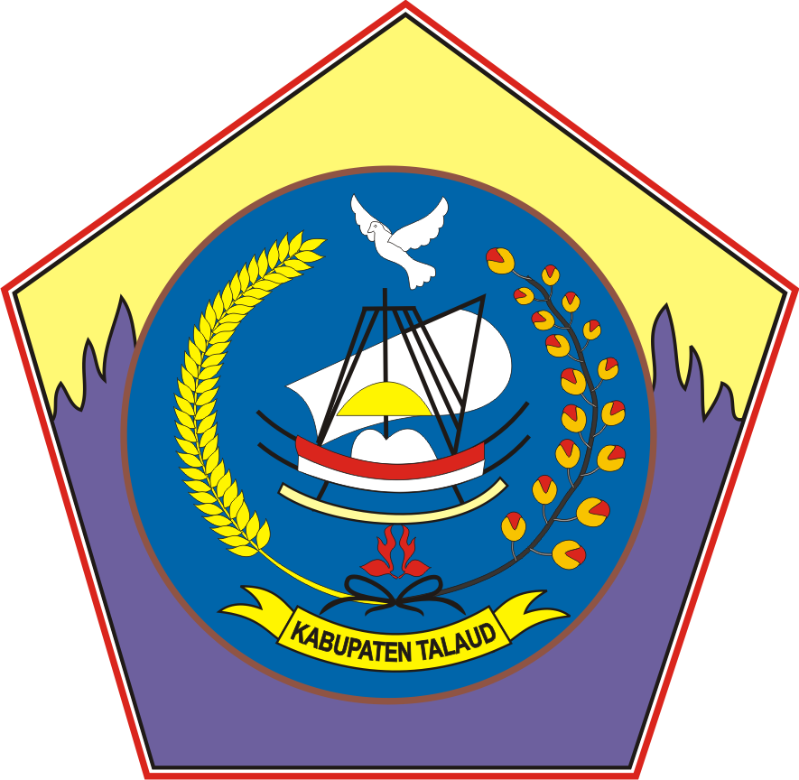 Logo Kabupaten / Kota: Logo Kabupaten Kepulauan Talaud, Sulawesi Utara