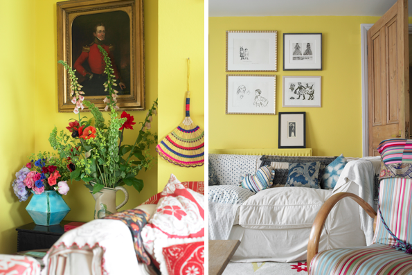 Bright.Bazaar: Home Tour: Susan Collier's Country Colourful
