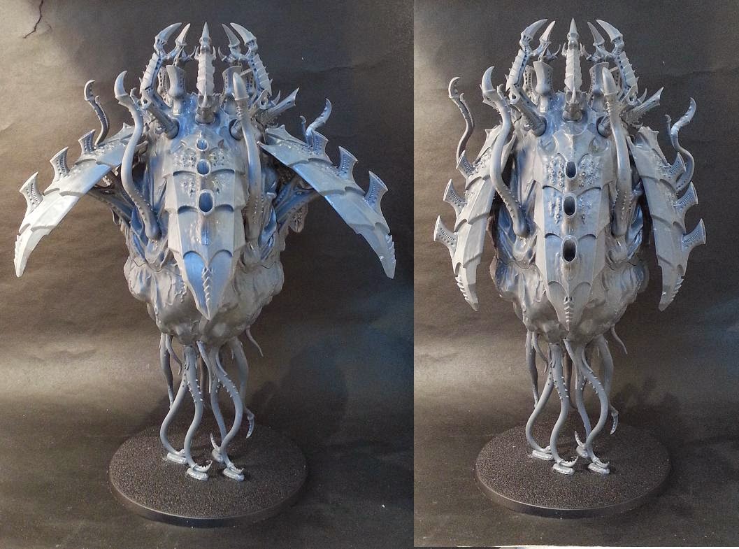 Tyrannocyte with opening and closing carapaces | The Tyranid Hive