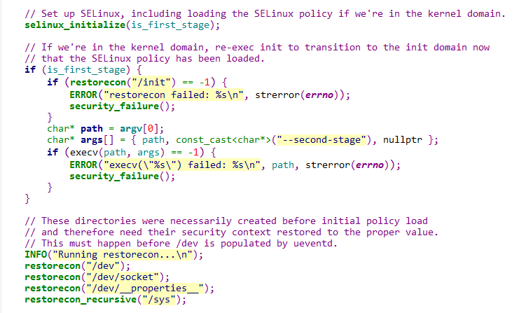 SEAndroid - SELinux for Android [Part Three] : SEAndroid source code ...
