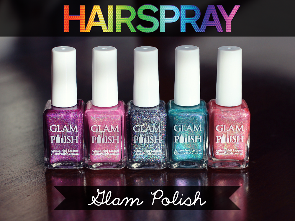 Royal Milk Tea: Glam Polish: Hairspray Collection, Partial Review