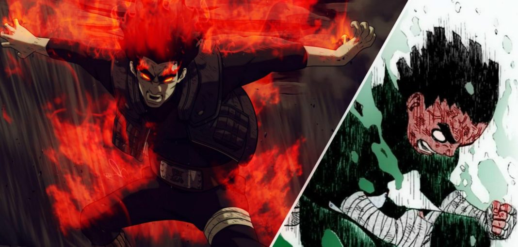 All 7 Users Of The Eight Inner Gates In Naruto History - YouLike NCO