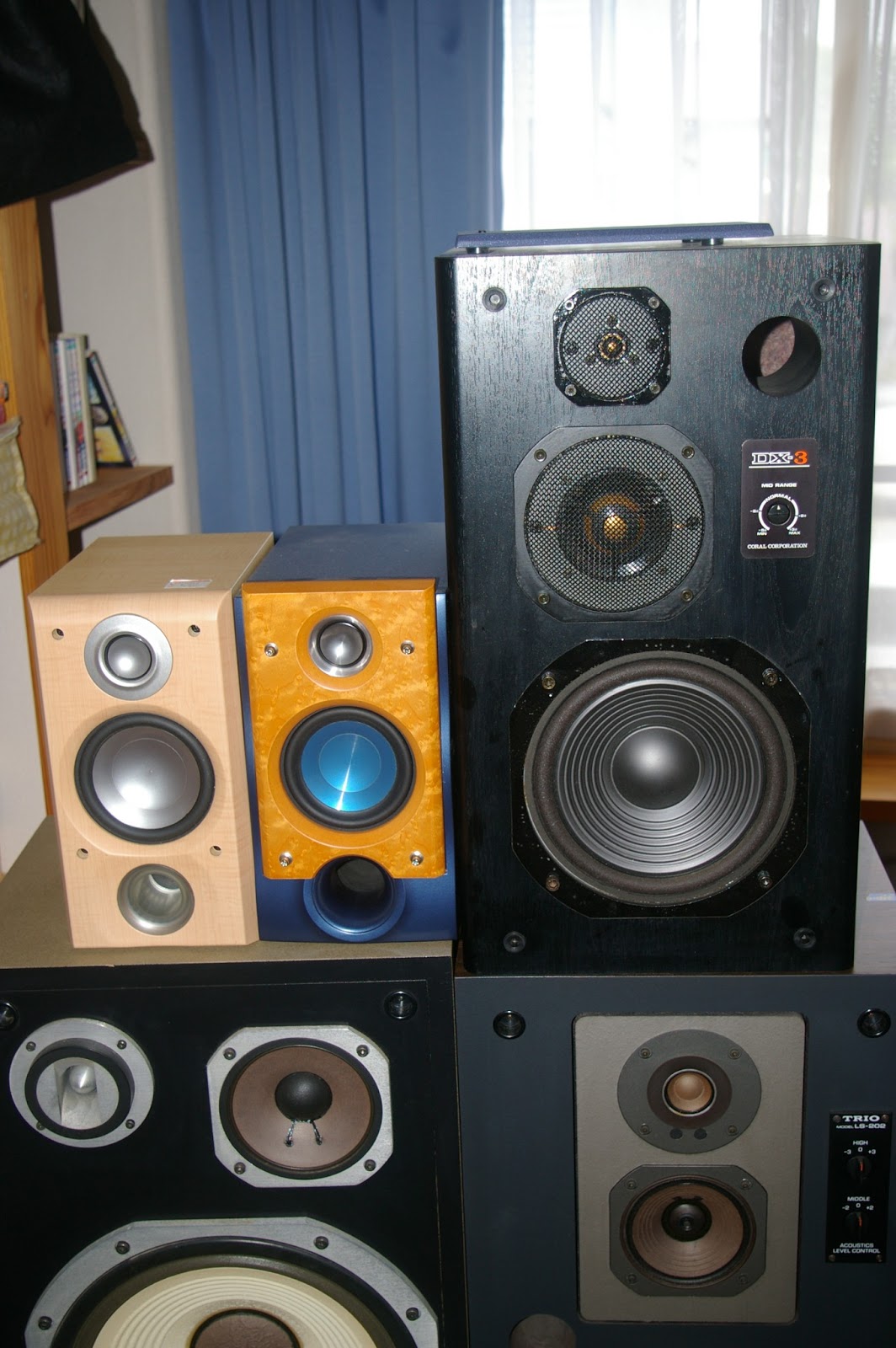 気ままな工作・B級オーディオ・B級料理・写真など: ケンウッド LS-SG55改 これは革命かな 化け過ぎ すばらしい美声で謳います！