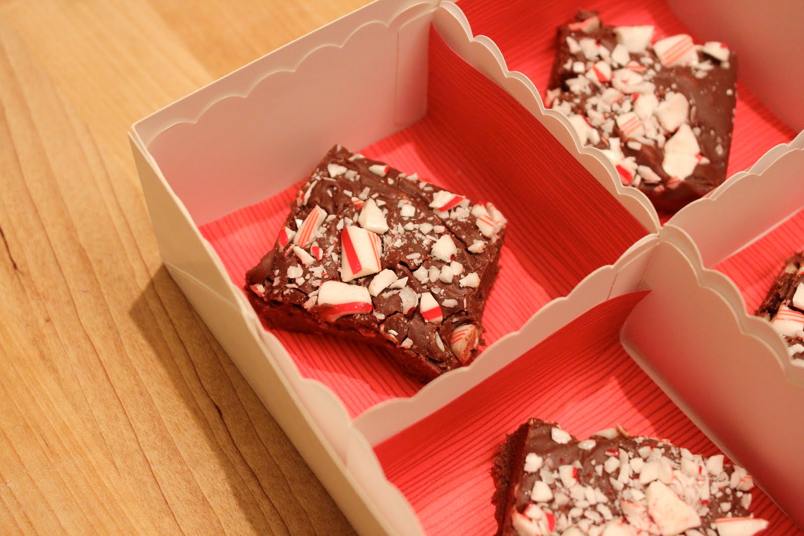 Candy Cane Chocolate Fudge