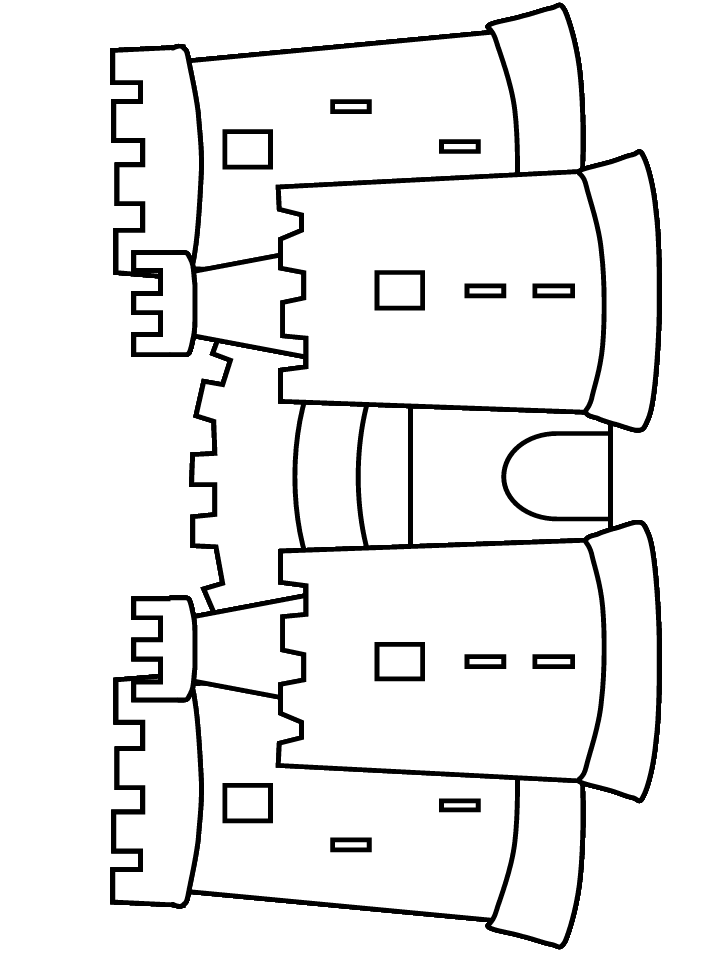 Jocuri pentru copii mari şi mici: Fişe de colorat cu regi, prinţi, castele