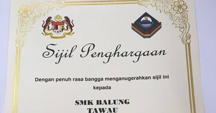 Balungkini: SMK Balung Tawau,ke 8 terbaik di Sabah dalam STPM 2015