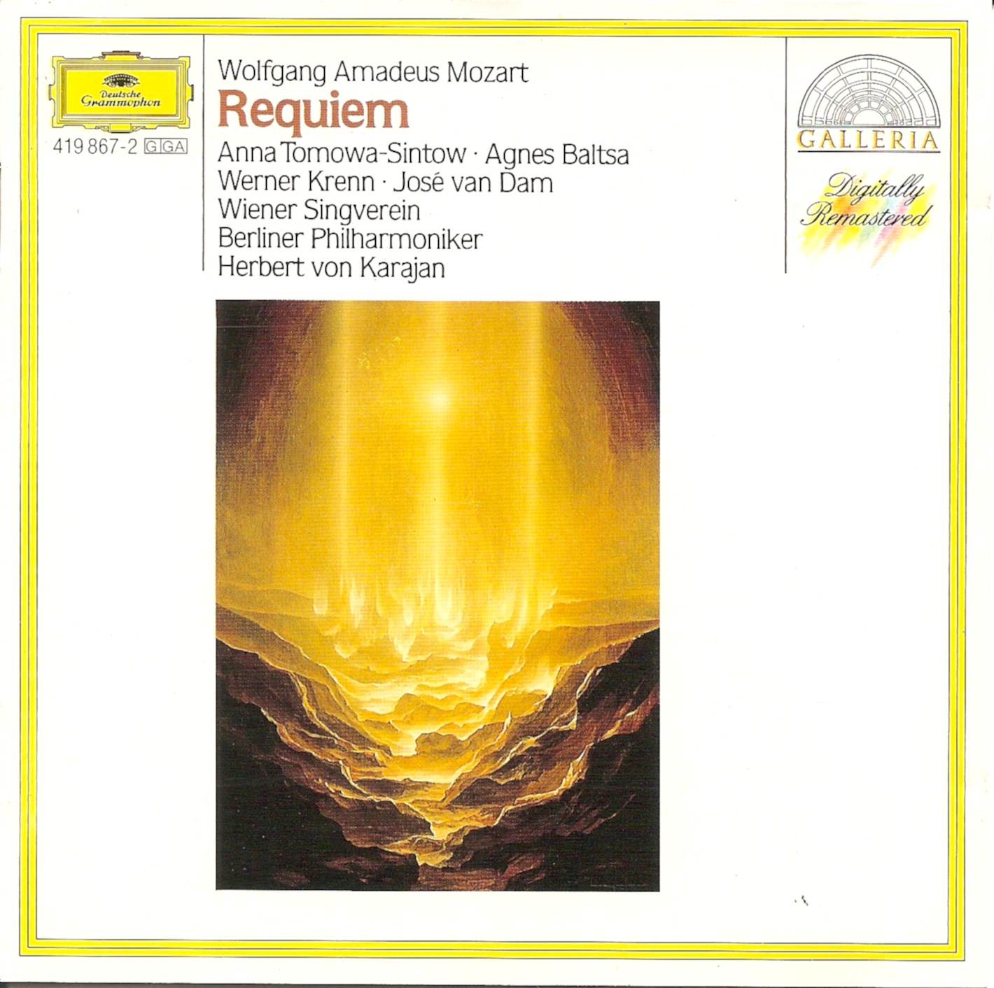The First Pressing CD Collection: Wolfgang Amadeus Mozart - Requiem