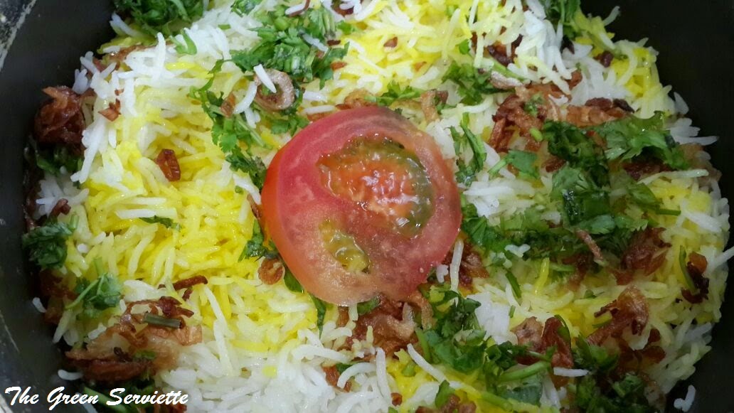 The Green Serviette: Bhatkali Biryani
