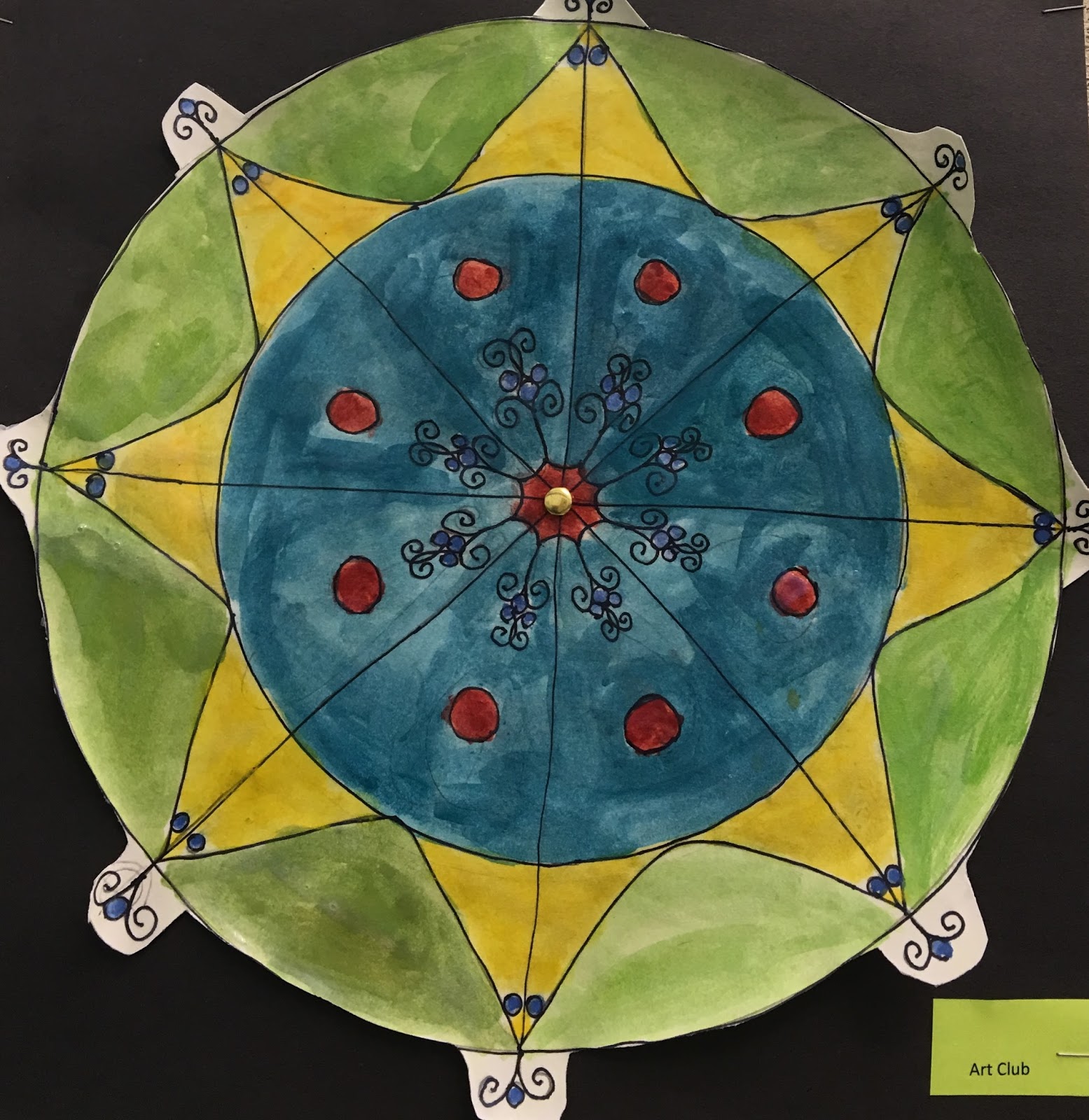Art Room Blog: Spinning Mandalas....