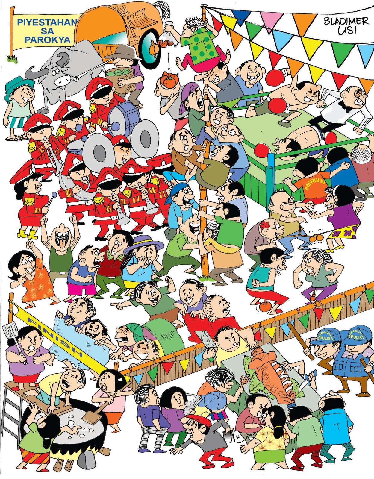 my cartoons and comicstrip: slice of life entitled 'piyestahan' by ...