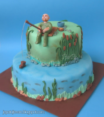 Jépatojta van!: Horgászos torta