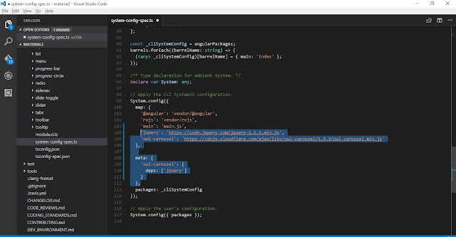 Explore Sitecore: carousel with angular material 2