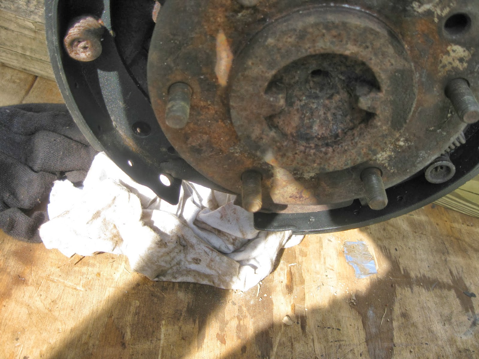 CHEVY C10: REAR END WORK