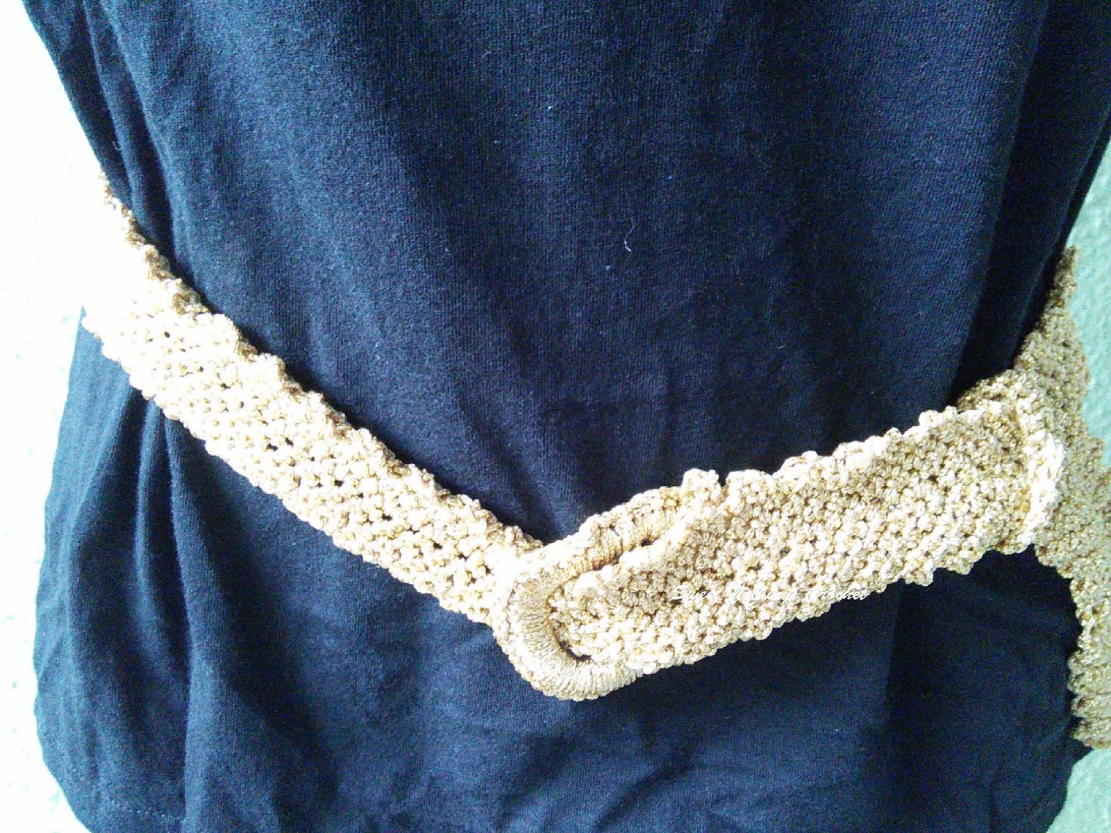 Sweet Nothings Crochet: CHEVRON BELT