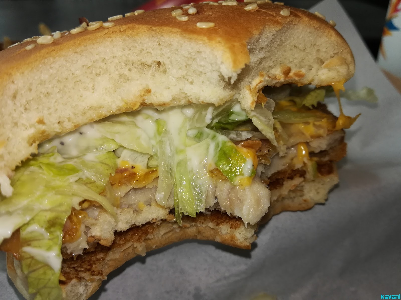 kavoniho žrádlo: Burger CBO a Chicken Strips, McDonald's