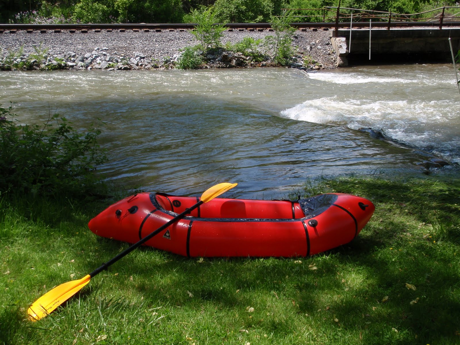 The Wild Dork: Alpacka Raft's Denali Llama packraft