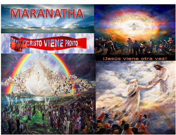 SALVACION MIA Y DIOS MIO: MARANATHA CRISTO VIENE PRONTO PREPARATE