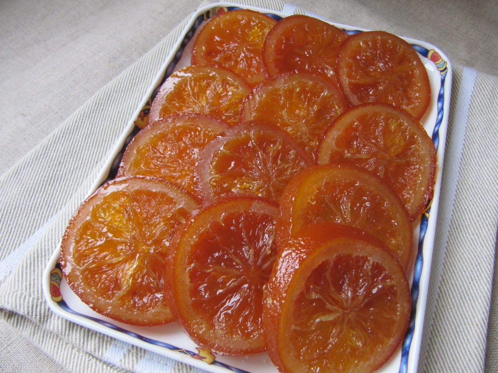 La cuisine d'ici et d'ISCA: Écorces d'orange confites